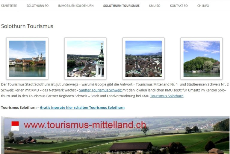 Tourismus Stadt Solothurn – bnb Solothurn